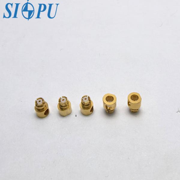 RF cable SMP female connector with semi flexible and semi steel cable