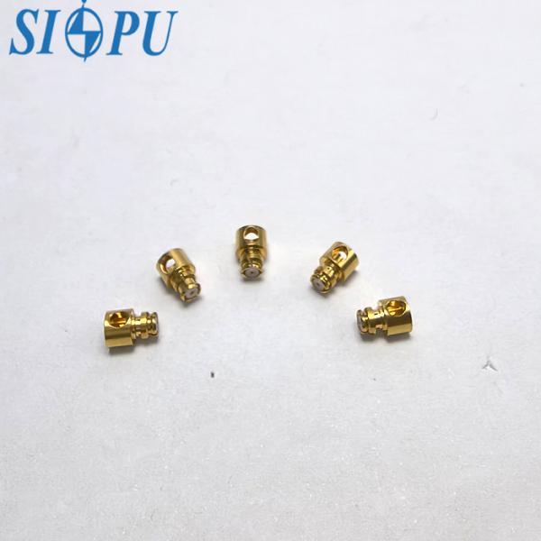 RF cable SMP female connector with semi flexible and semi steel cable