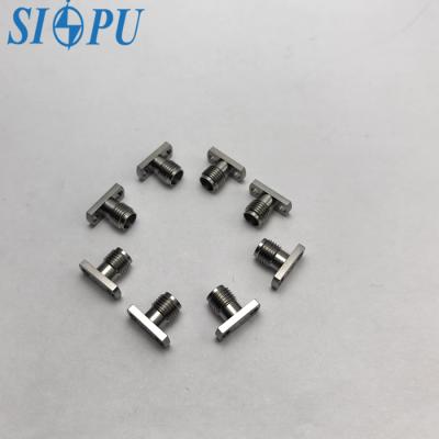 Κίνα Σύνδεσμος RF SMA εύρους ζώνης συχνοτήτων DC–18 GHz με VSWR≤1.05 στα 0.012F GHz και επιμετάλλωση παθητικοποίησης προς πώληση
