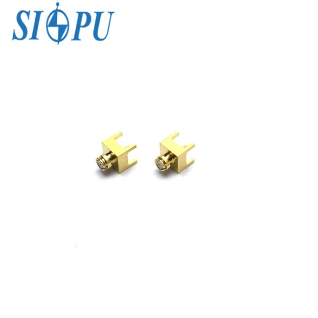 SMP Female PCB Soldered RF Coaxial Socket