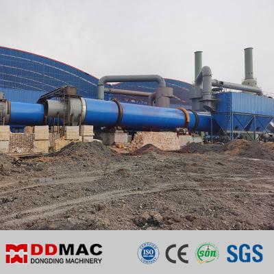 China New Design Industrial Rotary Drum Dryer Machine for Drying White Clay, Kaolin, Bentonite, Gypsum for sale