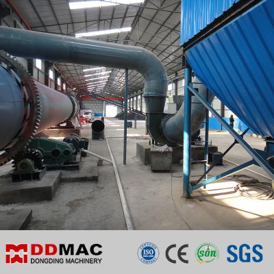 China Industrial Mineral Powder Rotary Drum Dryer for Clay, Coal, Sand, Slurry, Coal Slime for sale