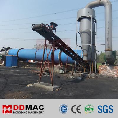 China Large Capacity Industrial Rotary Drum Dryer for Potash Feldspar Powder, Bentonite, Clay, Sand Drying for sale