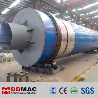 China Indirect Heating Type Coconut Palm Fiber Rotary Drum Dryer for sale