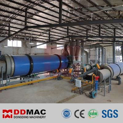 China Chicken Manure Drying Machine, Rotary Drum Dryer for Sands, Limestone, Ores, Fertilizer, Wood Chips, Coal for sale