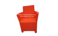 China Wooven Pattern Rotational Chair Mould for sale