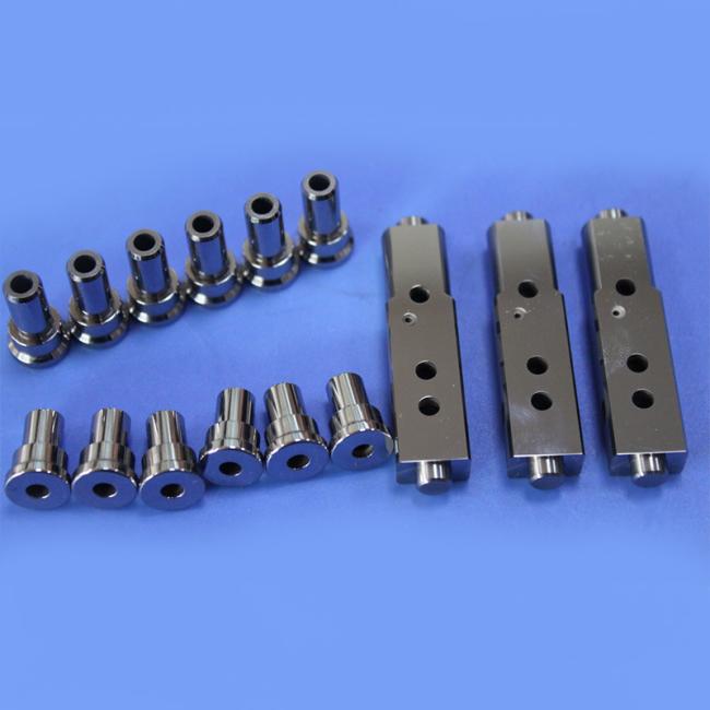 Precision tungsten carbide sealing slider component
