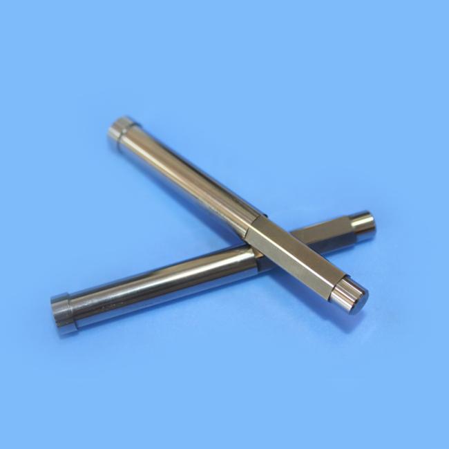 Tungsten Carbide Hexagon Punch product photo showing precision machining and hexagonal shape