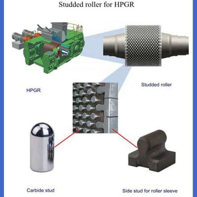 China YG11 YG20 Tungsten Carbide Stud For HPGR Cemented Carbide Segments for sale