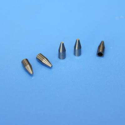 China 0.09mm Ultra High Precision Laser Soldering Carbide Tin Ball Nozzle for sale