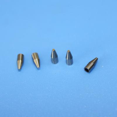China 0.09mm Ultra High Precision Laser Soldering Carbide Tin Ball Nozzle for sale