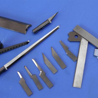 China Non-Standard Tungsten Carbide Utility Blades Solid Carbide Cutting Tools for sale