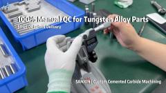 100% Manual QC Inspection | Tungsten Carbide Rod, Bar, Cylinder, Plunger & Shaft Precision Machining