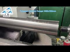 0.01 Esfericidade Mecânica de tungsténio Rodas de carburo Moagem Produção