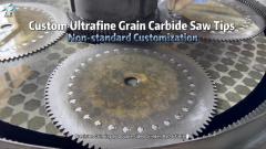 Custom Tungsten Carbide Saw Tips | Ultrafine Grain, Non-standard Customization