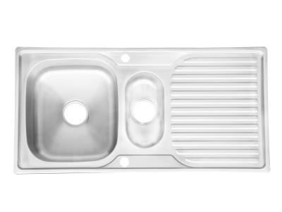 Cina Dimensioni della ciotola 30 x 17 pollici grembiule acciaio inossidabile lavandino di cucina acciaio anticorrosione in vendita