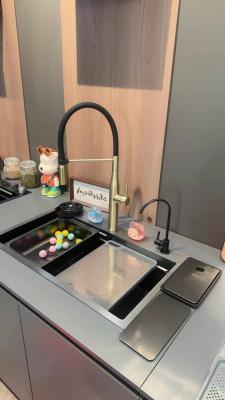 China Undermount Single Basin Rectangular Handmade Kitchen Steel Sink Sus304 for sale