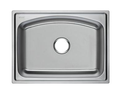 Cina 24 * 18 pollici moderno Topmount Lavello di cucina dimensioni esterne OEM con stile moderno in vendita
