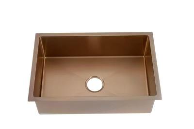 Cina Armadietto in bronzo sottovalore Sink da cucina in acciaio inossidabile con OEM dimensioni interne in vendita