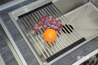 중국 DIY 맞춤형 스테인리스 스틸 단일 그릇 수제 싱크장 판매용