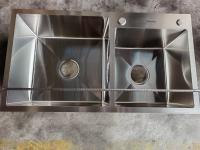 China Double Functionality Kitchen Sink With Double Bowl And Faucet for sale