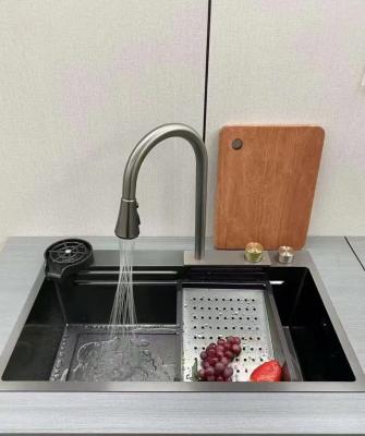 China Drainers And Single Bowl Sink Included Apron Stainless Steel Kitchen Sink For Modern Kitchen for sale