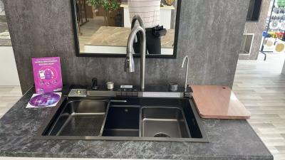 중국 바쁜 주방을 위한 내구성과 기능성을 갖춘 스테인리스 스틸 싱크대 판매용