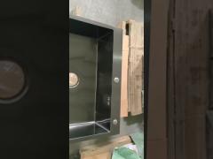 40 * 40cm 평방 단일 그릇 하부 싱크 캐비닛에 설치하기 쉽습니다