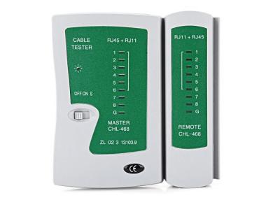 Cina Tester del cavo della rete RJ11/RJ45, tester degli attrezzi CAT6 di dati/del cavo CAT5 in vendita