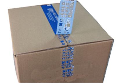 Cina Il nastro d'imballaggio di sicurezza anti- dello strappo/nastro resistente del compressore protegge le merci di marca in vendita