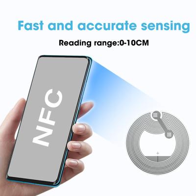 China Gratis voorbeeld Hoogwaardig 13,56Mhz Waterdicht NFC Label Sticker RFID Label Te koop