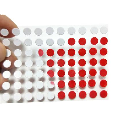 Cina Touch Water Turn Red Label Custom Electronic Warranty Packaging Creator Avvertenza industriale privata Stampa adesivo sensibile in vendita
