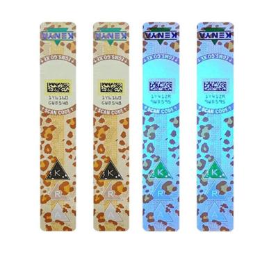 China High-Security UV Reveal Labels – Hidden Text and Patterns Appear Under Blacklight for Electronics and Consumer Goods Protection for sale