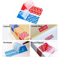 China Custom Security Labels with Tamper-Proof Void Design for Packaging for sale
