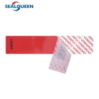 China Security Void Open Tamper Seal Label Total Transfer Packing Sticker for sale
