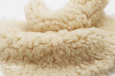 China Moistureproof Lightweight Chunky Loop Yarn , 1/5NM Smooth Nylon Wool Yarn for sale
