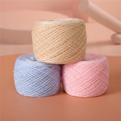 China Washable Lightweight Spun Dyed Yarn , Moistureproof Handspun Cotton Yarn for sale