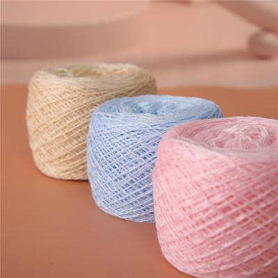 China Washable Lightweight Spun Dyed Yarn , Moistureproof Handspun Cotton Yarn for sale