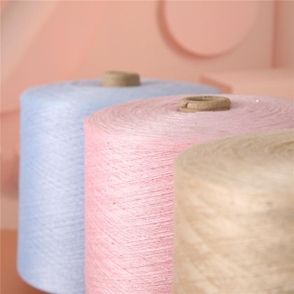 Poliéster durável reciclável Ring Spun Yarn, multi função Ring Spun Polyester Yarn