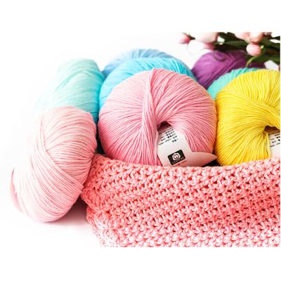 China Antipilling Verdraaide Katoenen Garen Praktische Vochtbestendig voor Babysweater Te koop