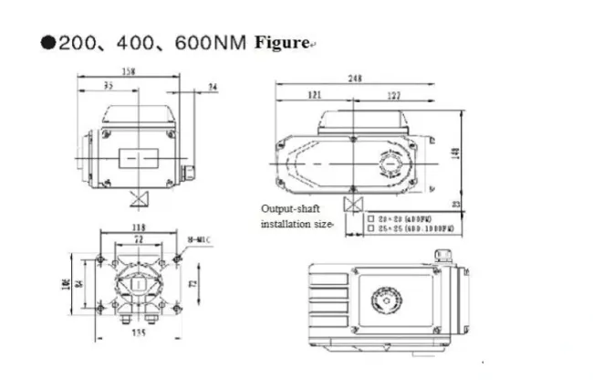 20nm Torque Electric Actuator