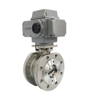 China Exd II Bt4 Electric Motorized Ball Valve Actuator Stainless Steel Flange Connection for sale