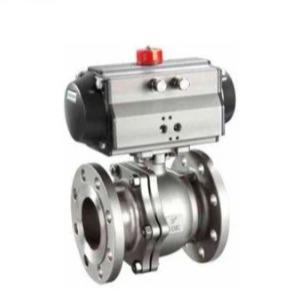 Quality DN40 SS316L Motorized Ball Valve Actuator PTFE Sealed Material With VI Leakage for sale