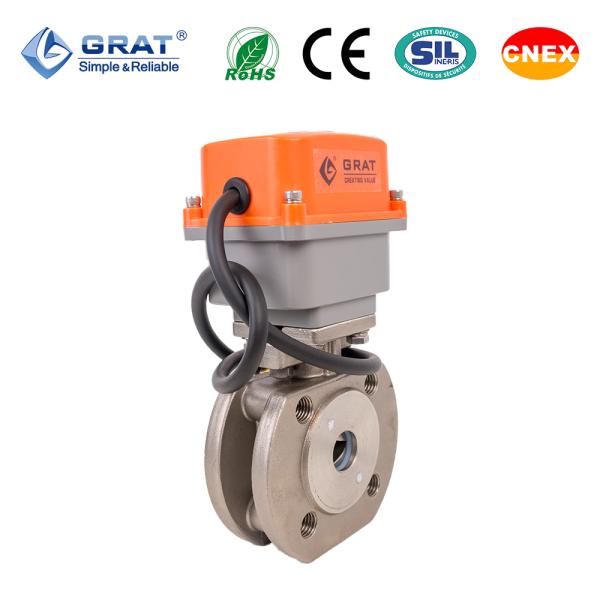 Quality IoT Short Flange Regulating Ball Valve for sale