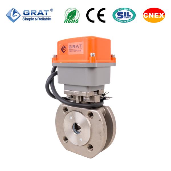 Quality IoT Short Flange Regulating Ball Valve for sale