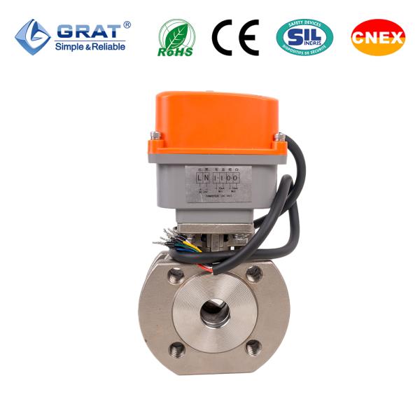 Quality IoT Short Flange Regulating Ball Valve for sale