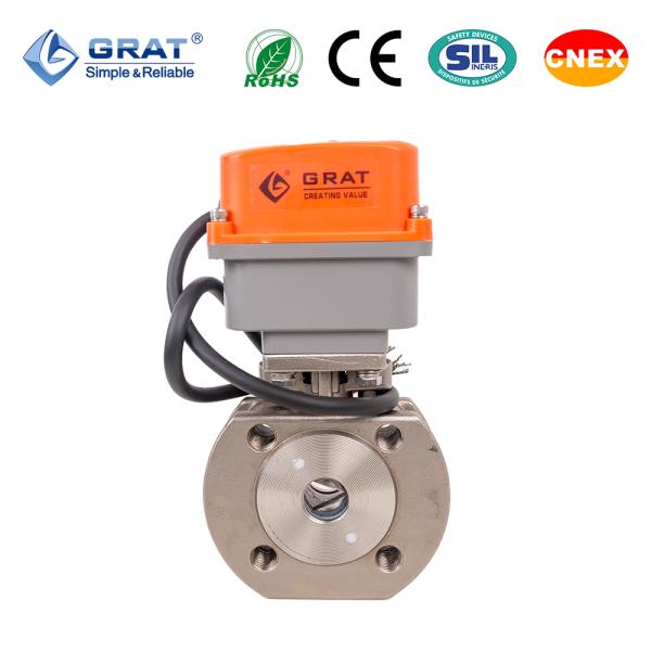 Quality IoT Short Flange Regulating Ball Valve for sale
