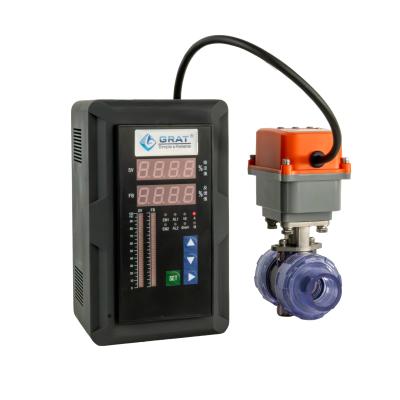 China Electric UPVC Ball Valve with Mini Smart Actuator, Remote/Local Control Switching, Corrosion-Resistant, Visual Flow Indication for sale