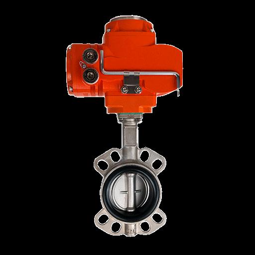 Quality ATEX/IECEx Explosion-Proof Electric Butterfly Valve SS316/WCB DN50 PN16 4-20mA & Modbus Control for sale