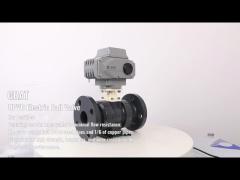 Пластиковые UPVC электрические шариковые клапаны для соединения нитей для кислоты воды и коррозионной жидкости